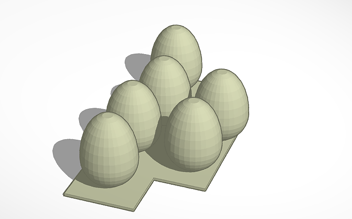3D design surprise eggs - Tinkercad