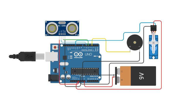 Circuit design Magnificent Hango-Robo - Tinkercad