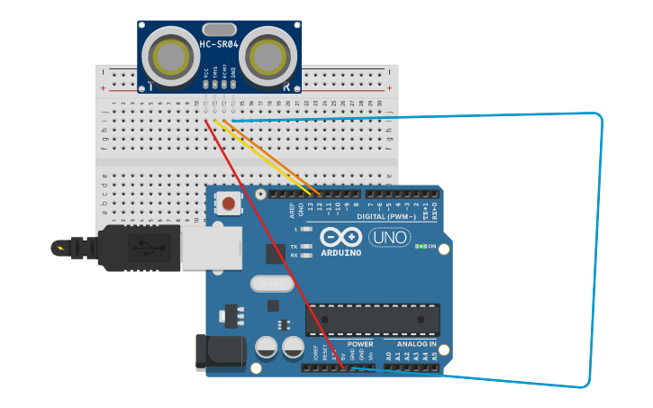 Circuit Design Ultrasonico Andre Luis Tinkercad
