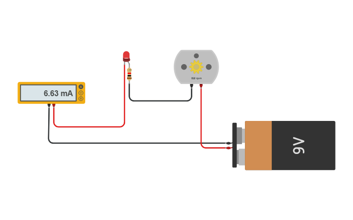Circuit design multimeter - Tinkercad