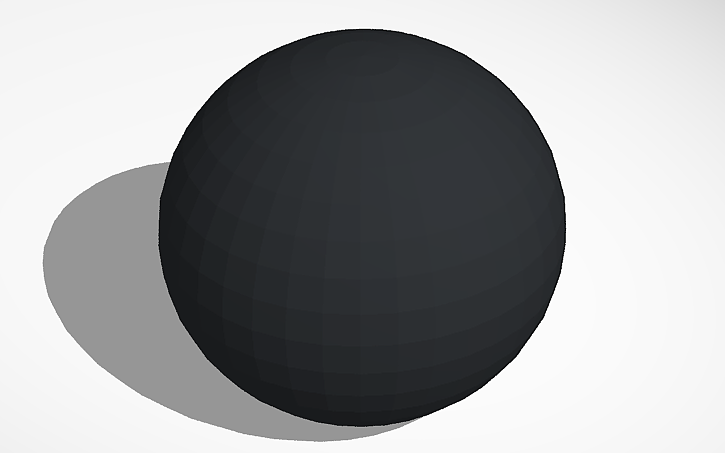 3D design Black Hole BFDI omg - Tinkercad