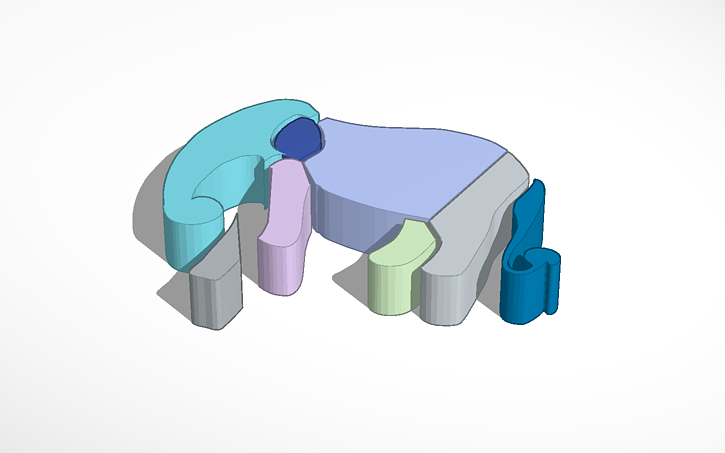 3D design baby elephant | Tinkercad