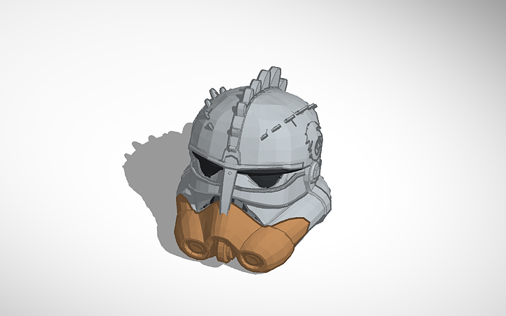 3D design star wars x httyd hiccup's war viking hemet - Tinkercad