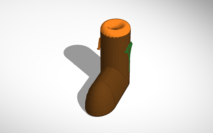 3D design boot - Tinkercad