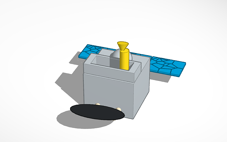 3D design Spacecraft for unity - Tinkercad