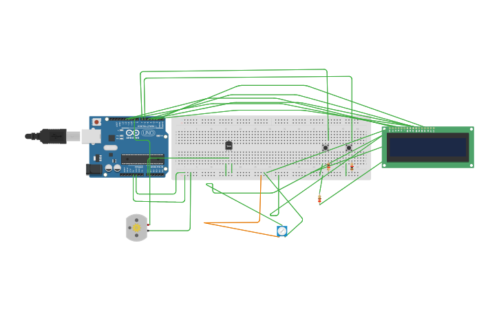 Circuit Design Temperature Control System Tinkercad