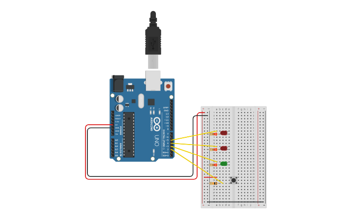 Circuit design Arduino Ex2 Johan Herra González. | Tinkercad