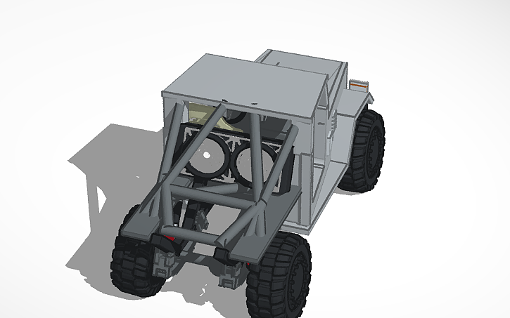 3D design Toyota land cruiser Trophy - Tinkercad