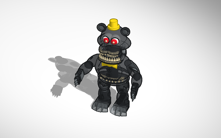 3D design Adventure Nightmare transparent - Tinkercad