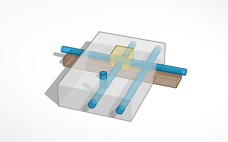 3D design drywall shower pipes | Tinkercad