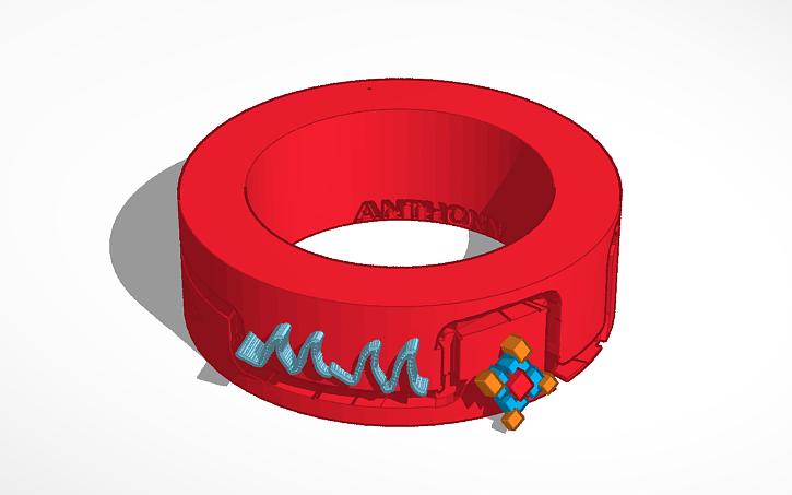 3D design rings - Tinkercad