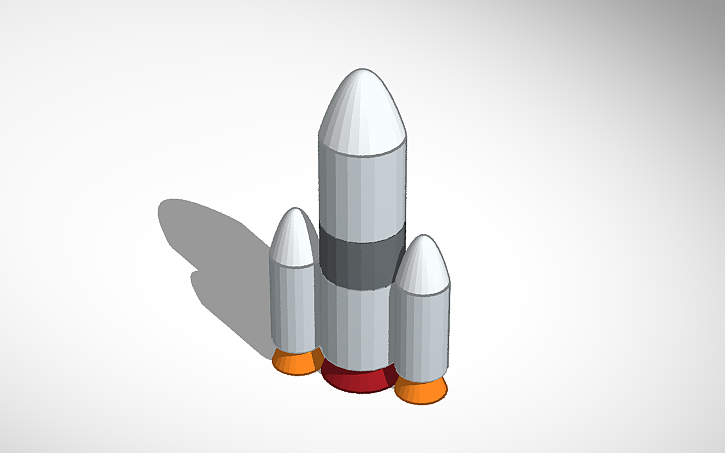 3D design Rocket | Tinkercad