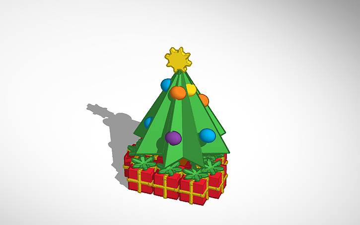 3D design Christmas tree | Tinkercad