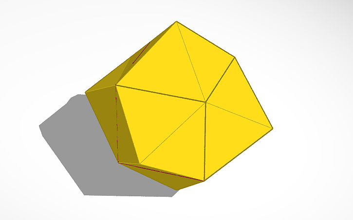 3D design CUBO TRIANGULO | Tinkercad