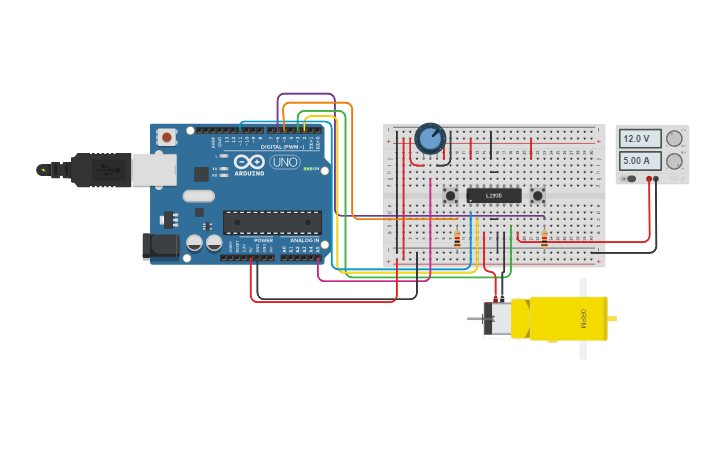 Circuit design Quiz Guía 6 | Tinkercad