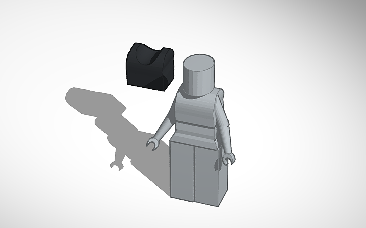 3D design Roblox Girl Character Template - Tinkercad