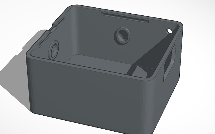 3D design WEMOS ENCLOSURE - Tinkercad