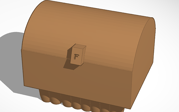 3D design Terry Pratchett's luggage | Tinkercad