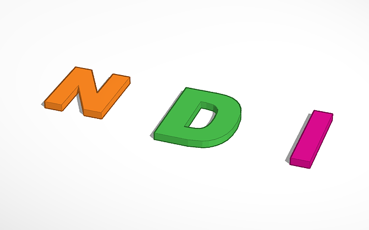 3D design NDI | Tinkercad