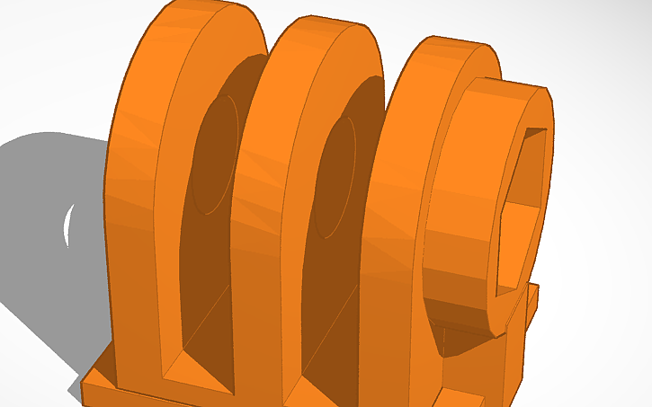 3D design gopro 1 - Tinkercad