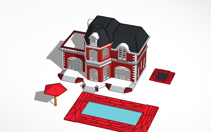 3D design Mansion By Squishy - Tinkercad