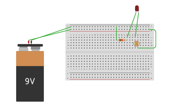 Circuit Design Circuito Con Sensor De Luz Ldr Tinkercad