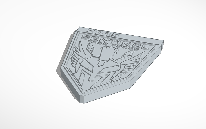 3D design CoD medal | Tinkercad