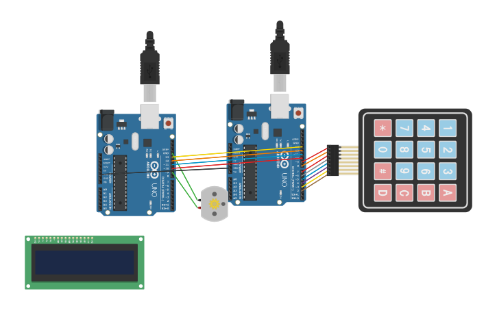 Circuit design Examen Practico 2 Parcial | Tinkercad