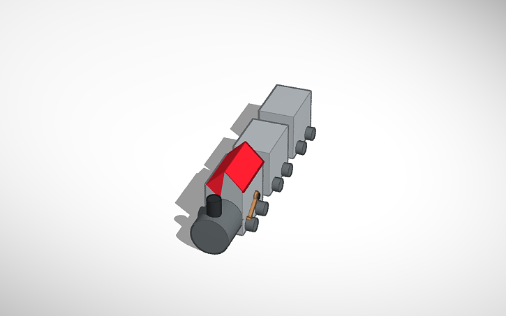 3D design train - Tinkercad