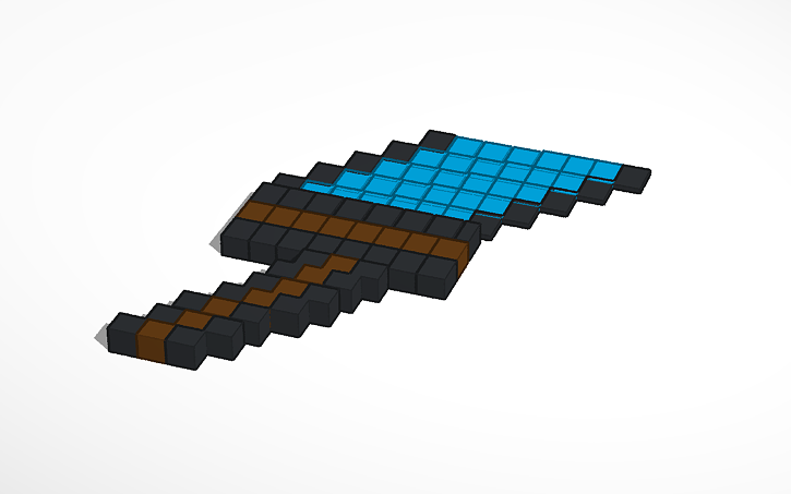 3D design DİAMOND SWORD | Tinkercad