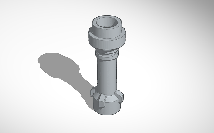 3D design Lego Lightsaber Hilt | Tinkercad