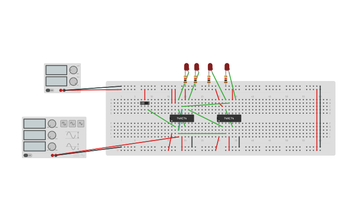 Circuit design experiment 10- ii | Tinkercad