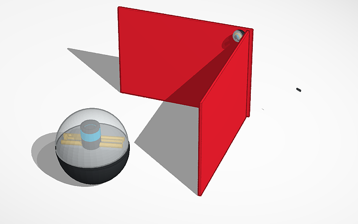 3D design Valkyrie Black eye Camera - Tinkercad