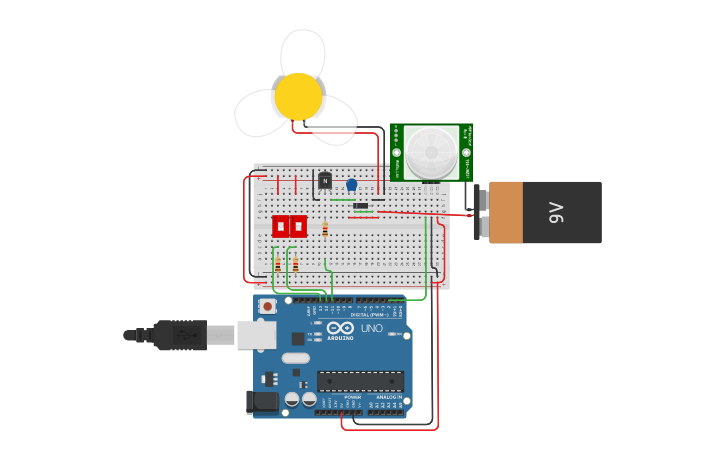 Circuit Design Using Transistors And Driving Dc Motors Tinkercad