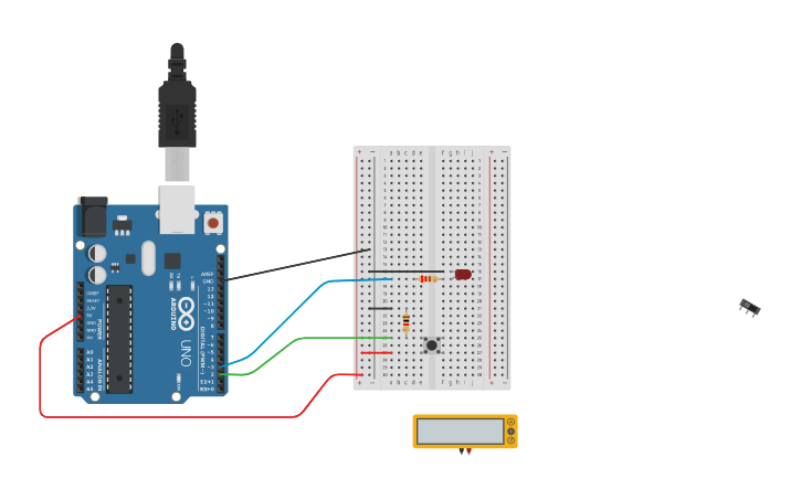 Circuit design ARDUINO-Ptca. 03 LED Pulsado - Tinkercad