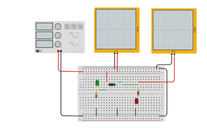 Circuit Design A Half Wave Rectifier Circuit Tinkercad