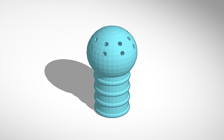 3D design Sprinkler Spritzkopf 2 - Tinkercad