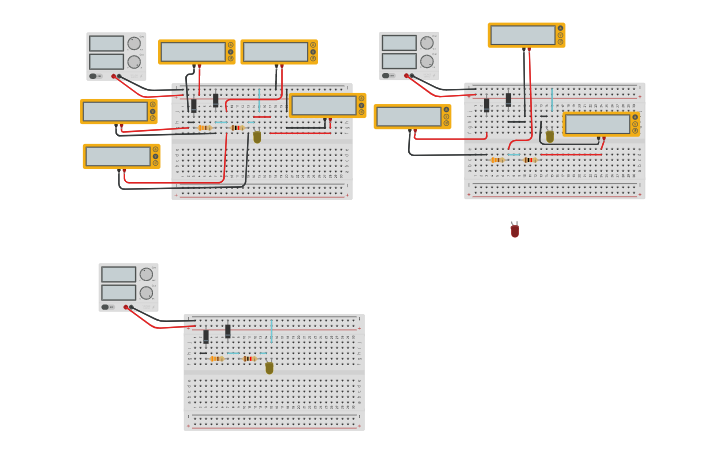 Circuit design Actividad 4 laboratorio 03 - Tinkercad