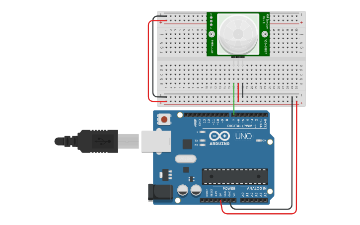 Circuit Design Primer Ejemplo Pir Tinkercad