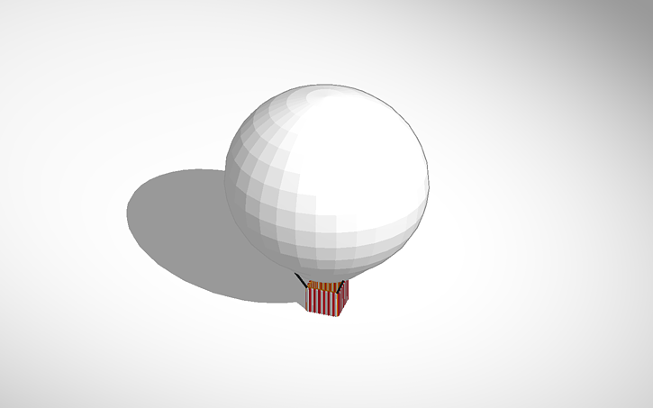 3D design Air Balloon Marc | Tinkercad