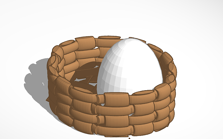 3D design Easter Egg Basket Contest (Over) | Tinkercad