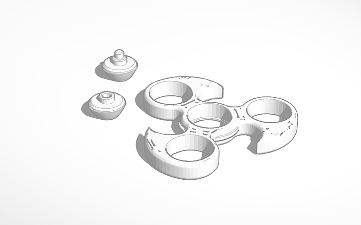 3D design fidget spinner | Tinkercad