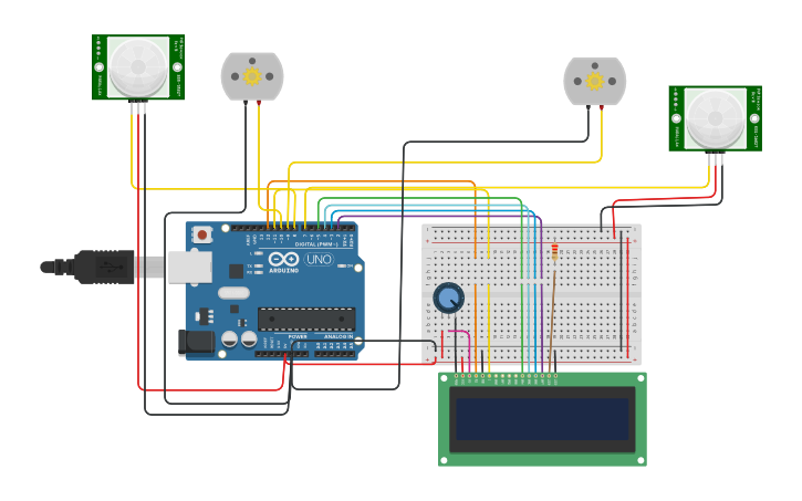 Circuit design IIOT PROJECT | Tinkercad