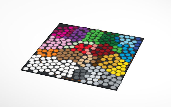 3D design Color Experiamentales - Tinkercad