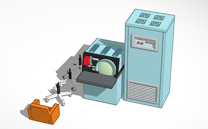 3d Design Radar Console Tinkercad