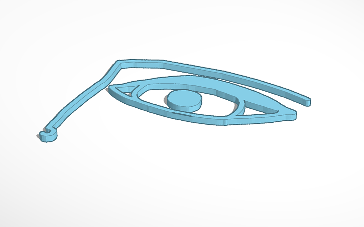 3D design EyEbaLL - Tinkercad