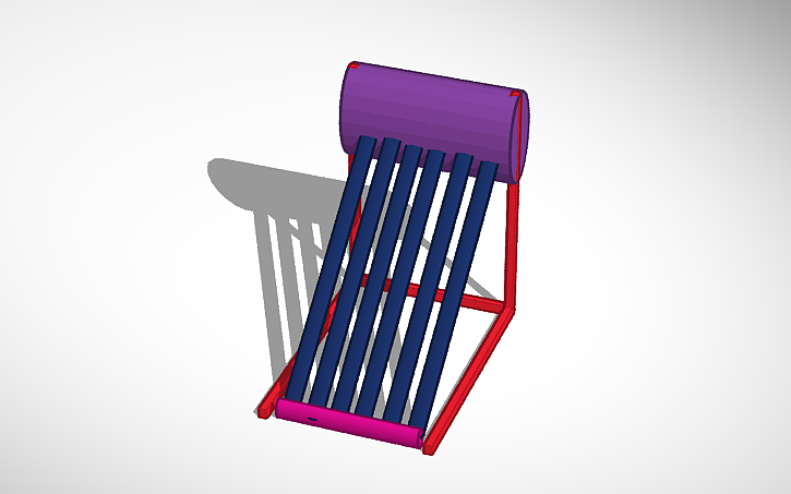 3D design CALENTADOR SOLAR - Tinkercad