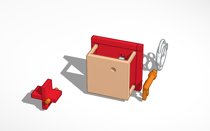 3D design Skeleton Key - Tinkercad