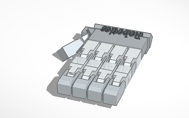 3D design Robot hand - Tinkercad