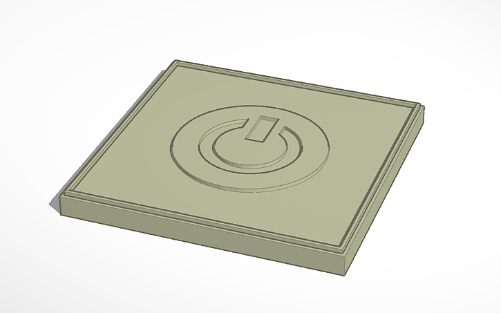 3D design NFC-tag - Tinkercad